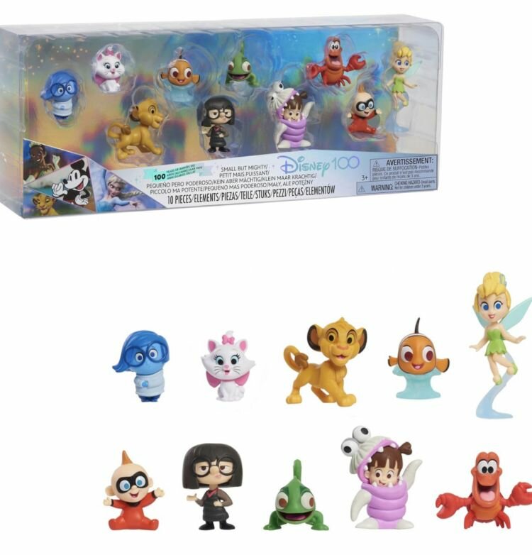 Disney100 Years of Small But Mighty ограниченный набор фигурок лицензированные