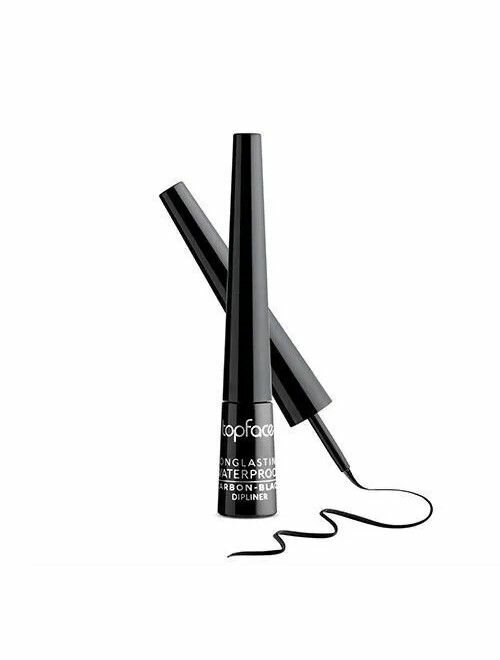 Topface Подводка водостойкая для глаз PT406 Long Lasting Carbon Black WaterProof Dipliner