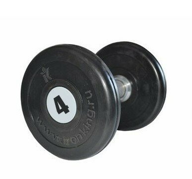 Гантель IronKing профессиональная 4 кг цена за штуку