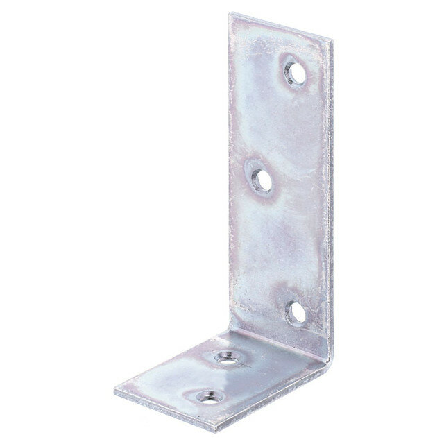 Уголок соединительный 40x80x30x2 мм - металлическая крепежная деталь каркасов