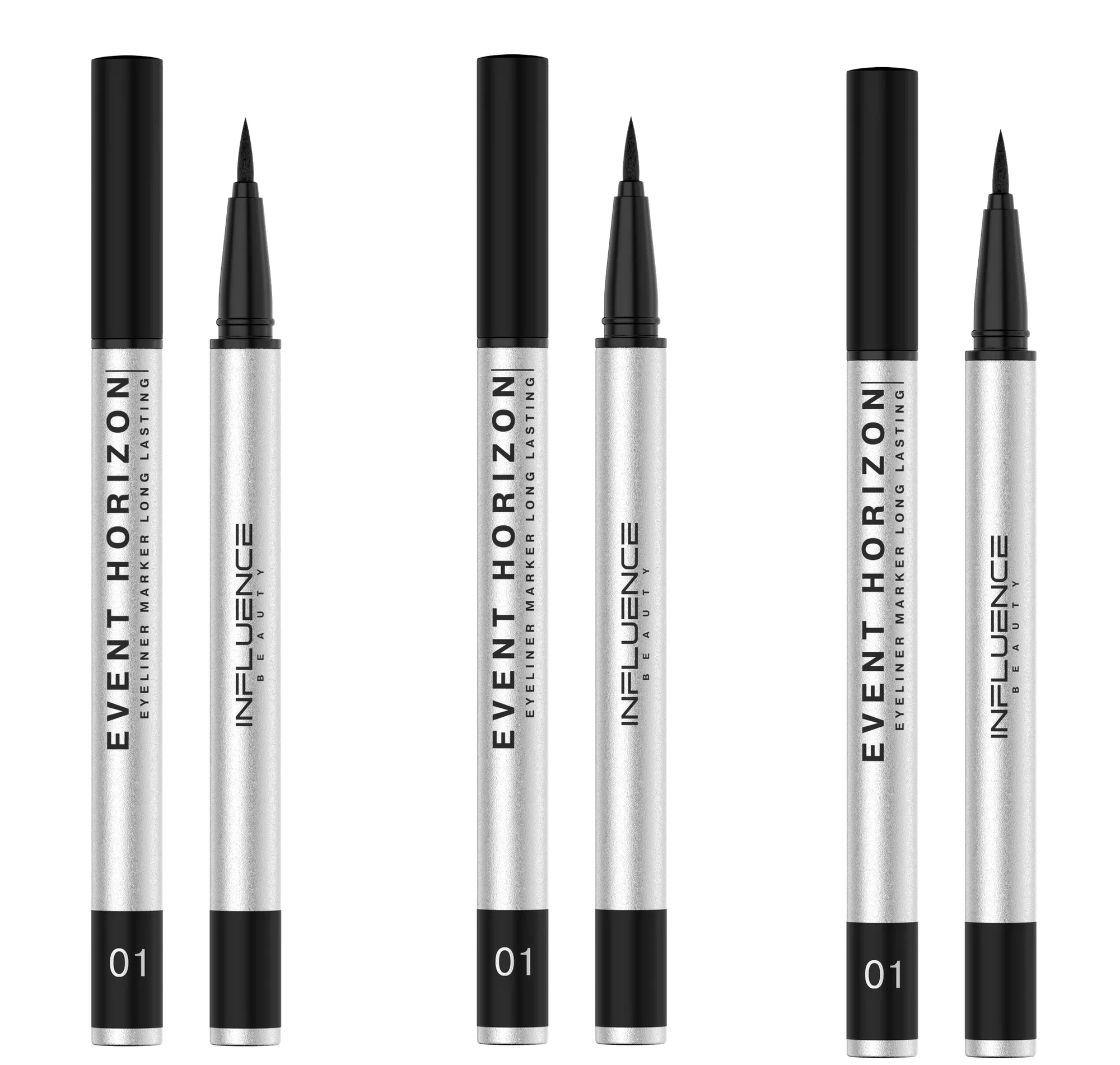 Influence Beauty Подводка для глаз Event horizon/Eyeliner тон/shade 01 3 шт