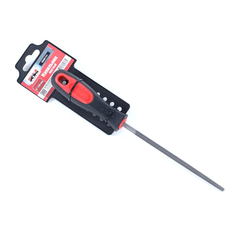 Напильник RedMark, круглый, 150 мм, 6 дюймов, в комплекте 1 шт.