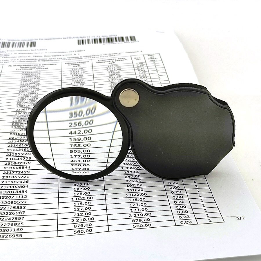 Лупа карманная Ф-6см