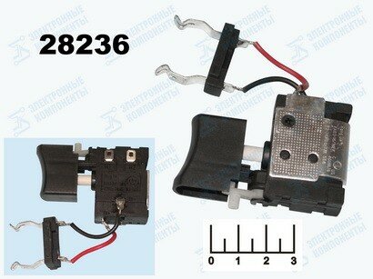 Кнопка для шуруповерта FA03-16/1WEK 16А (№293)