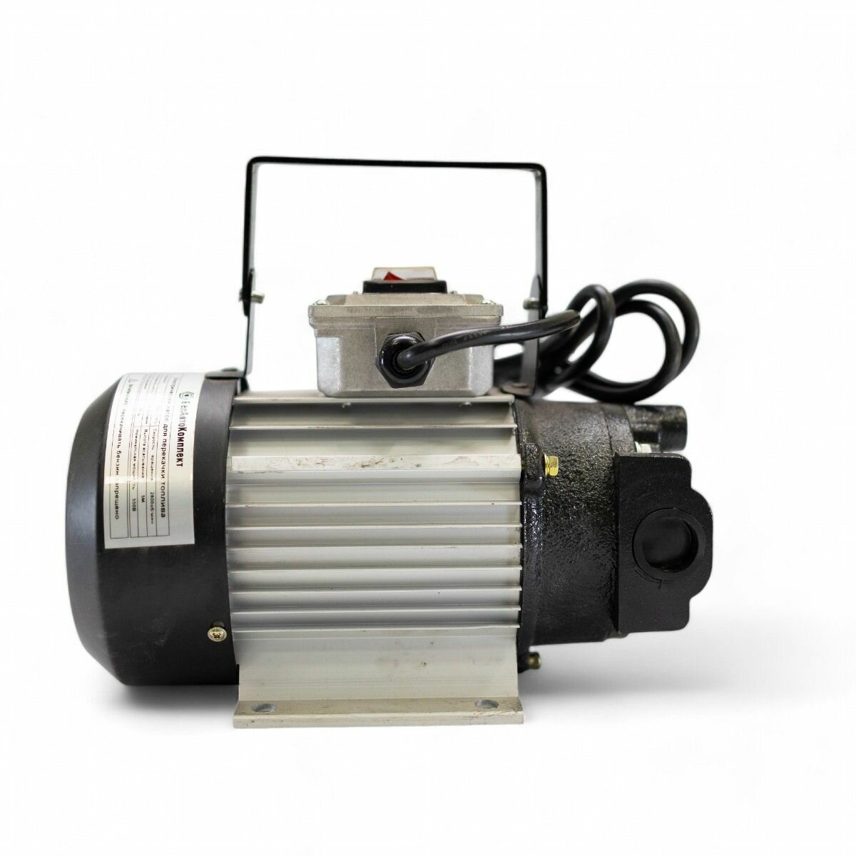 Насос для перекачки дизельного топлива, масла и керосина 220 V БелАК БАК.11401 50л/мин Гермес