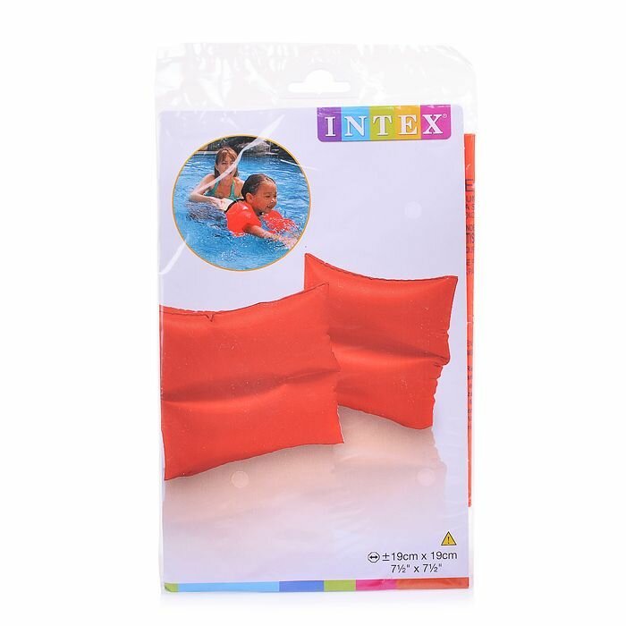 Нарукавники Неон, 19 х 19 см, для 3-6 лет, Интекс