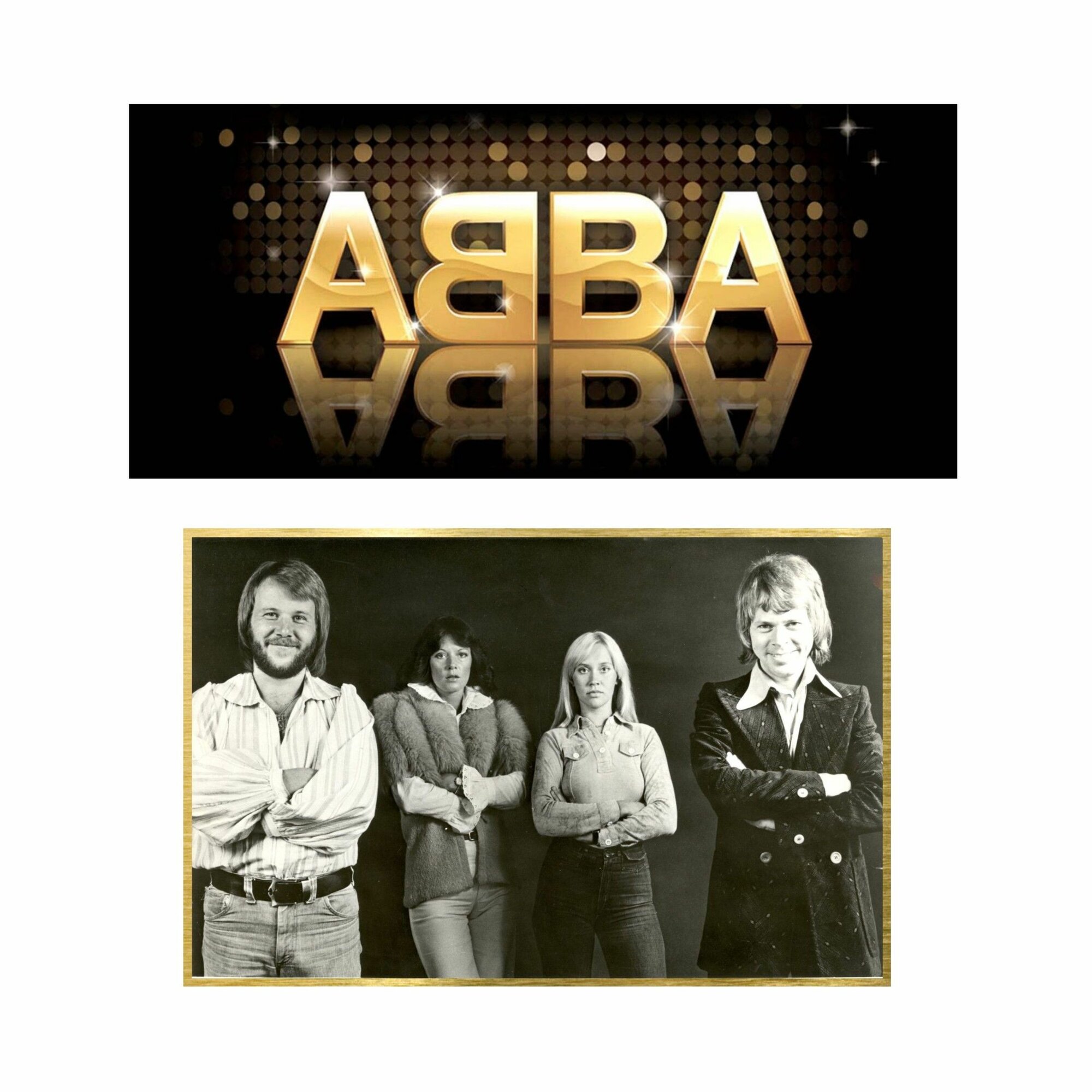 Золотой диск ABBA — фото 1
