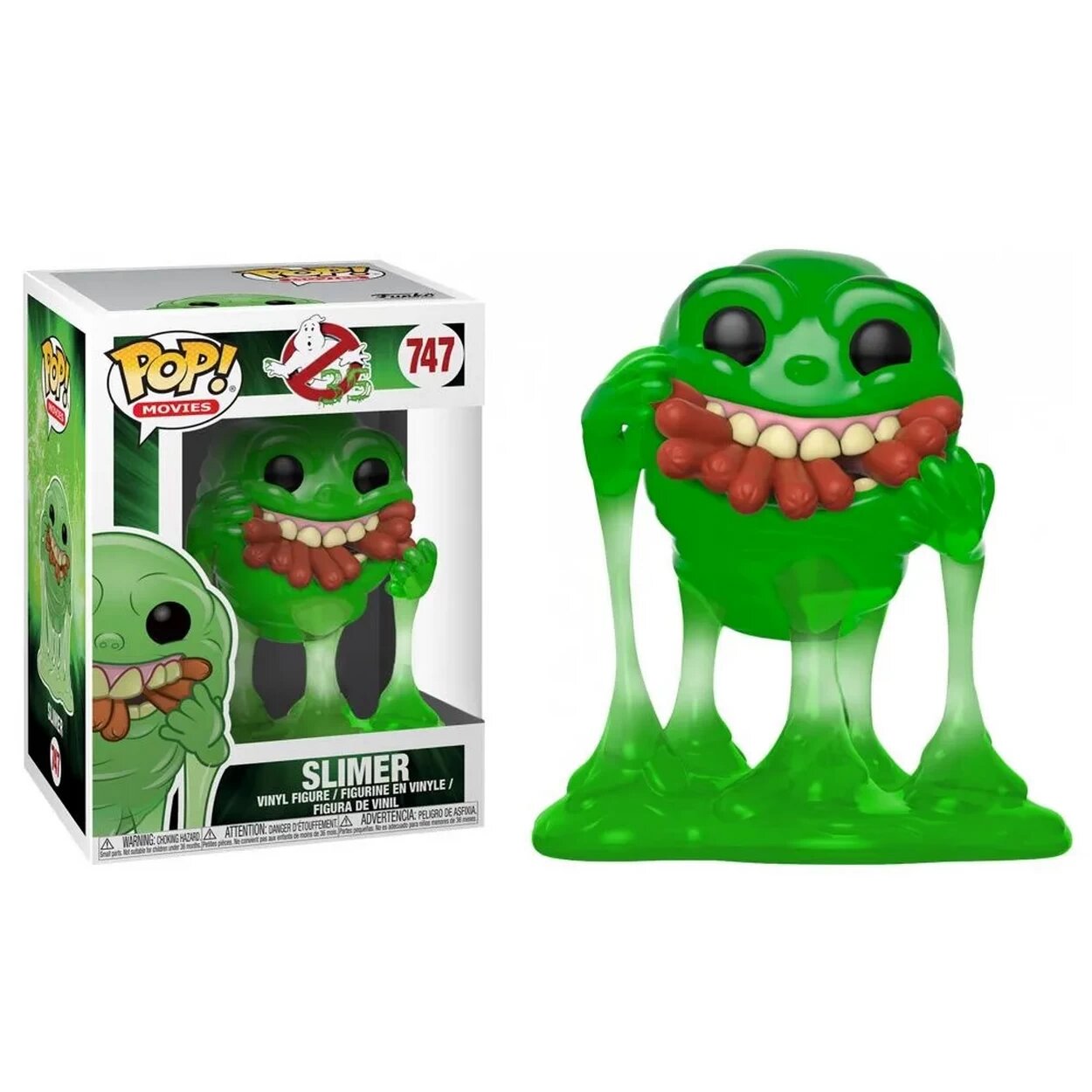 Фигурка Funko POP! Лизун с хот-догами (Slimer with Hot Dogs) #747