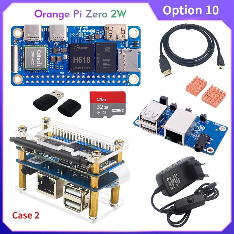 Orange Pi Zero 2 W мини-ПК