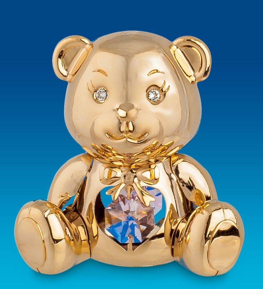 Фигурка Плюшевый Мишка с цв. кр. A2068229 Crystal Temptations, Металл, кристалл