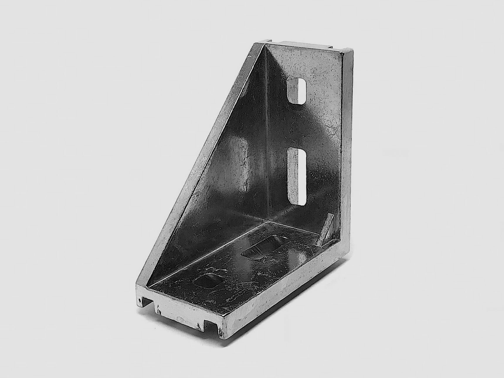 Угловой алюминиевый соединитель 45х90_D, паз 10, E17 / 1 шт / соберизавод