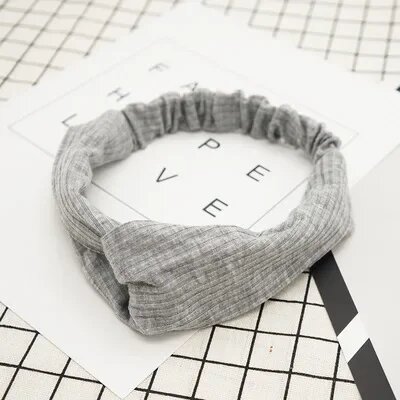Серые повязки на голову FD-19