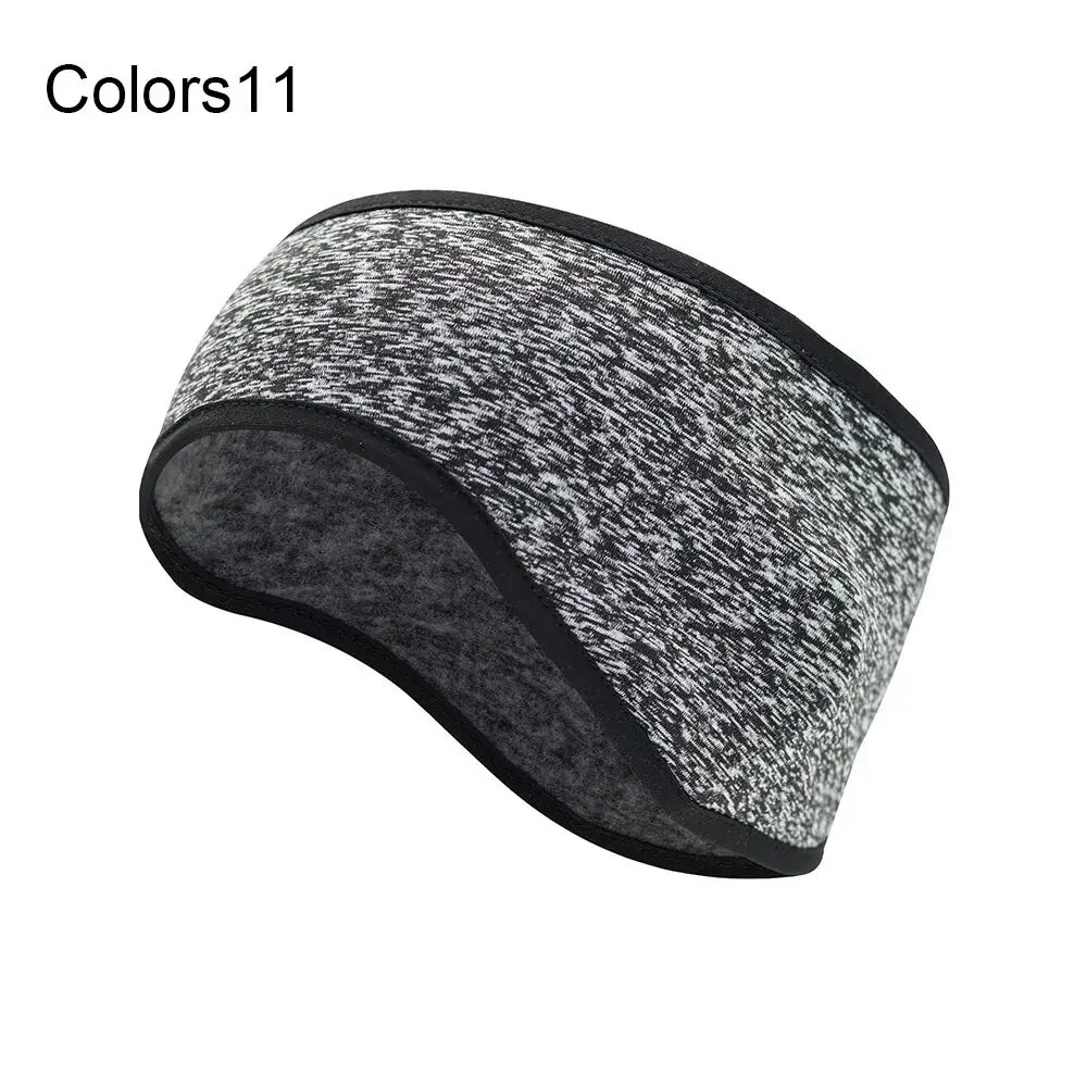 Спортивная повязка на голову серая Colors11