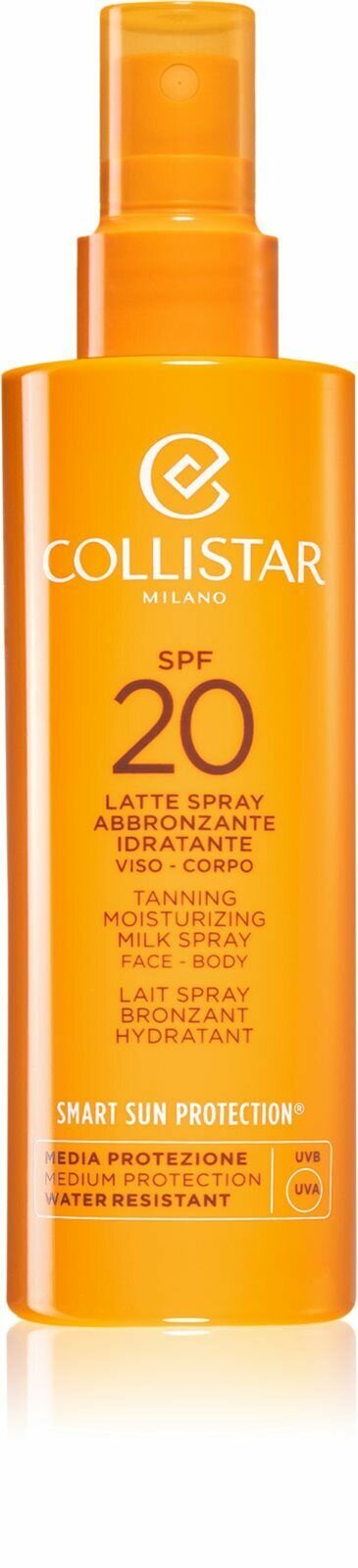 Collistar Smart Sun Protection Tanning Moisturizing Milk Spray SPF 20 защитный молочный спрей SPF 20 200 ml