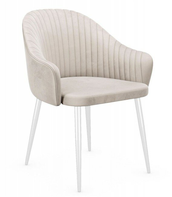 Стул Solidago 440 C103 крем, ножки белые