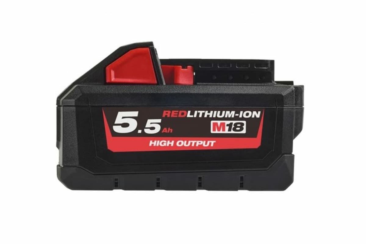 Аккумулятор M18 HB5.5 (Li-ion, 18 В, 5.5 Ач) Milwaukee 4932464712