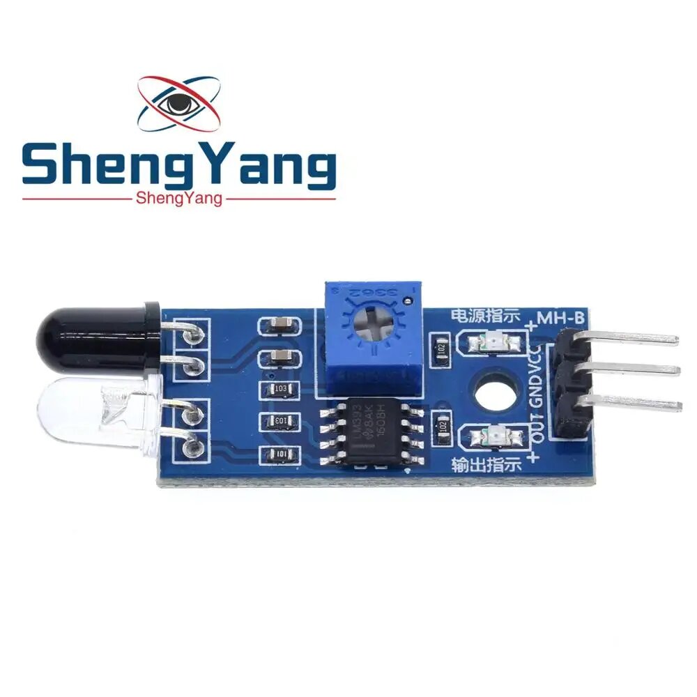 ИК-датчик обнаружения препятствий TZT для Arduino 5PCS