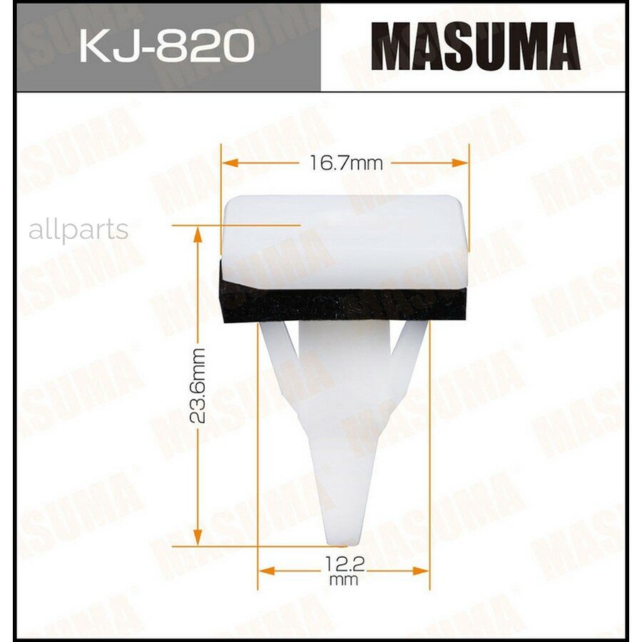 MASUMA KJ-820 клипса!\ Mitsubishi ASX 10>
