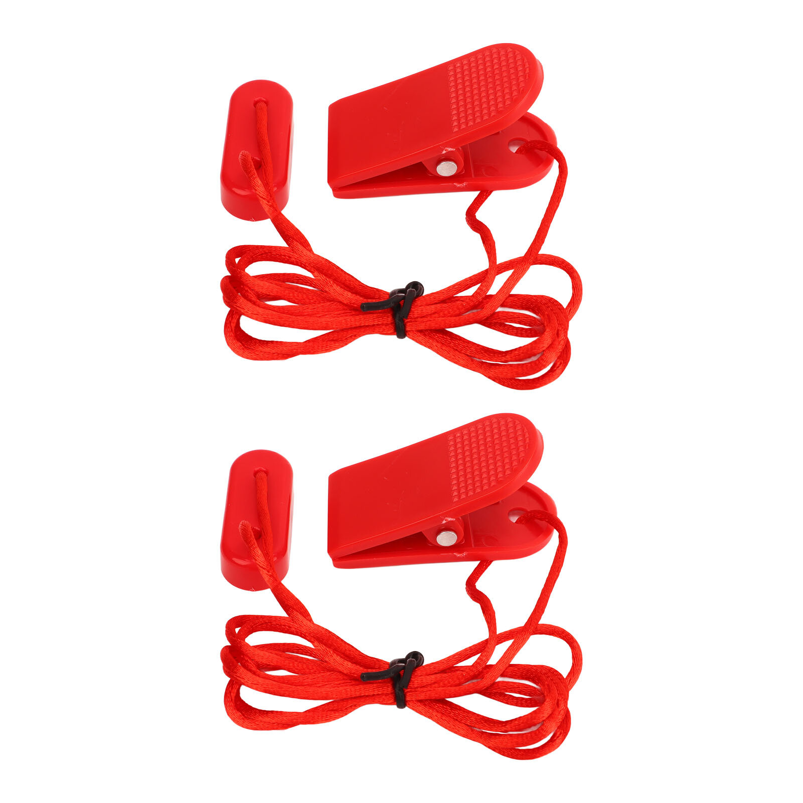 Ключи-безопасности универсальные для беговой дорожки, магнитные замки, красные, 2 штуки, запчасти на замену