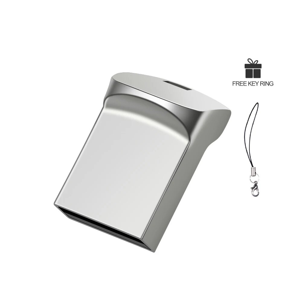 JASTER Мини USB флешка 32 ГБ Silver