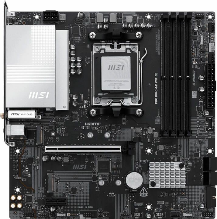 Материнская плата MSI PRO B840M-P WIFI6E