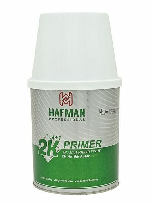 Грунт Hafman 4+1 1+0,25л. белый комплект с отвердителем