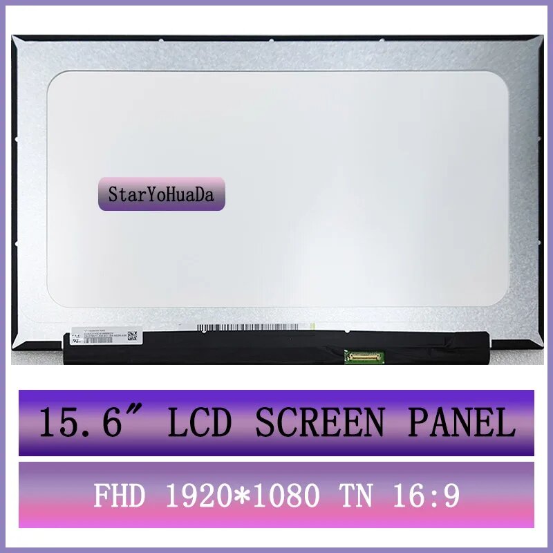 Тонкая светодиодная матрица 15,6 дюйма N156HGA-EA3 NT156FHM-N61/N62/N63 B156HTN06.1 ЖК-панель для ноутбука Дисплей FHD 1920*1080P