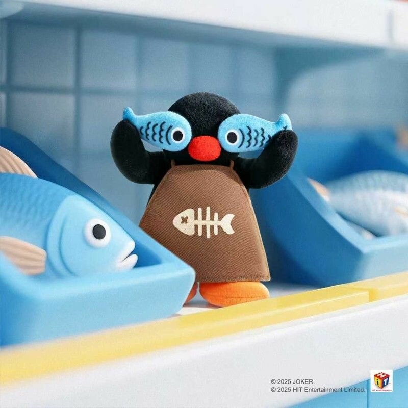 Pingu "Игры с пингвинами" серия: коллекционные фигурки аниме сюрприз подарок