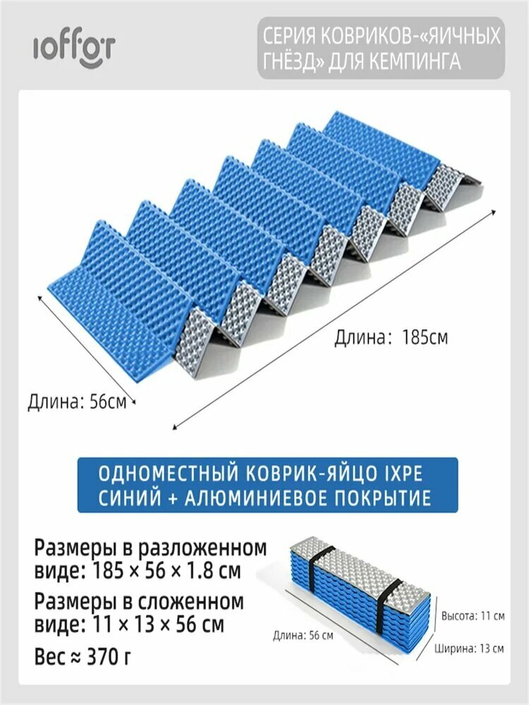 Коврик туристический