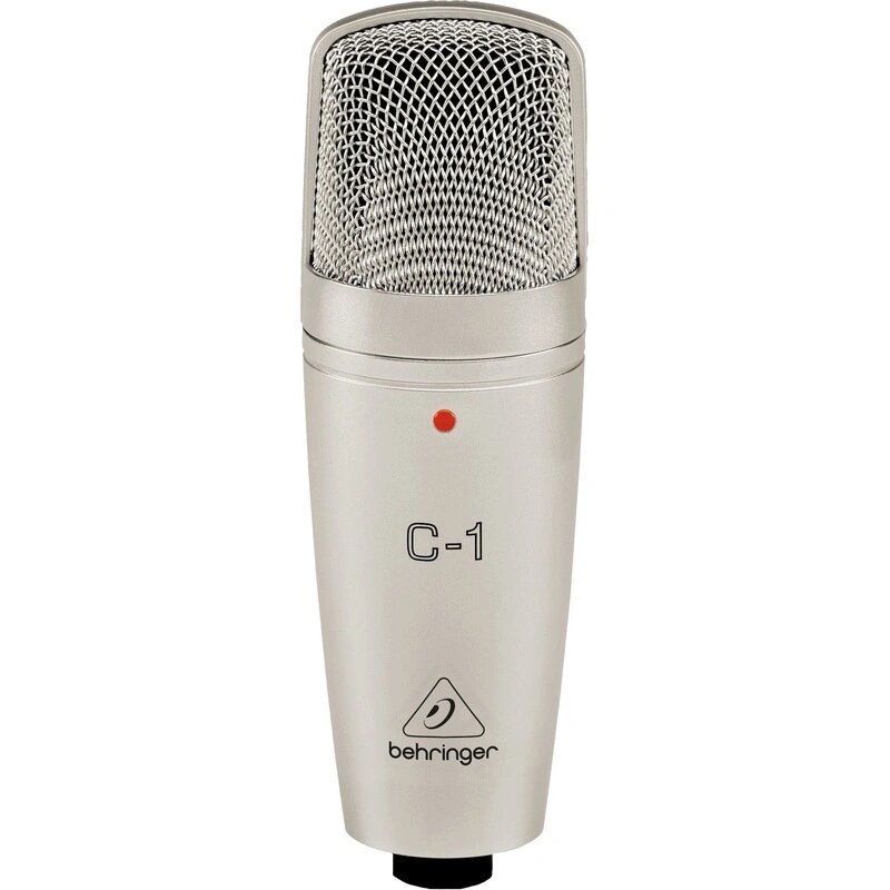 Микрофон Behringer C-1, студийный, конденсаторный, кардиоидный в футляре