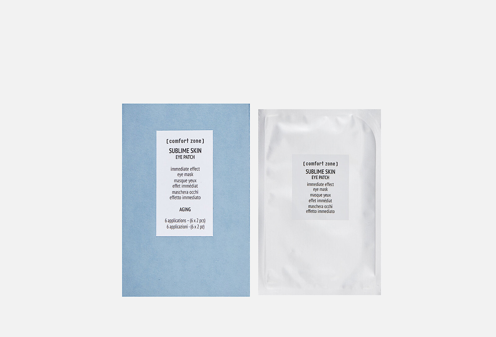 Омолаживающая лифтинг пэтч-маска для глаз COMFORT ZONE SUBLIME SKIN EYE PATCH