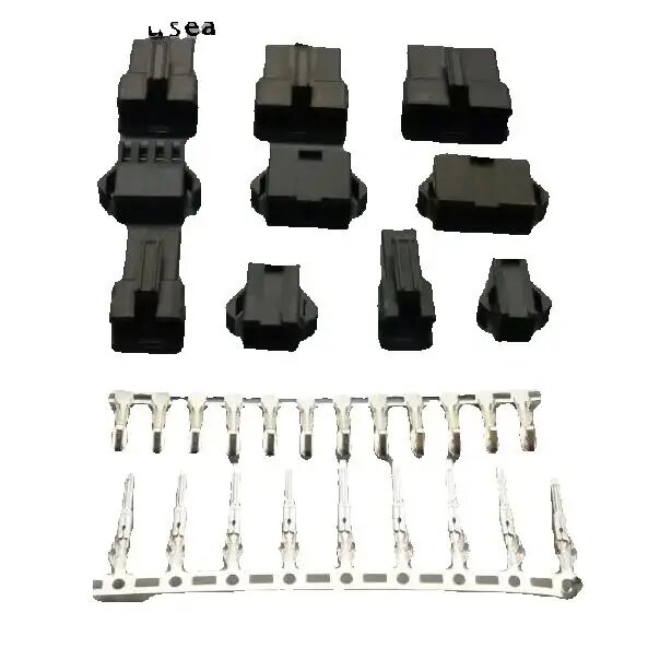 Shhworldsea 100 комплектов 2,54 мм SM 2P 3P 4P 5P 6P разъем многоконтактного разъема 3p male female
