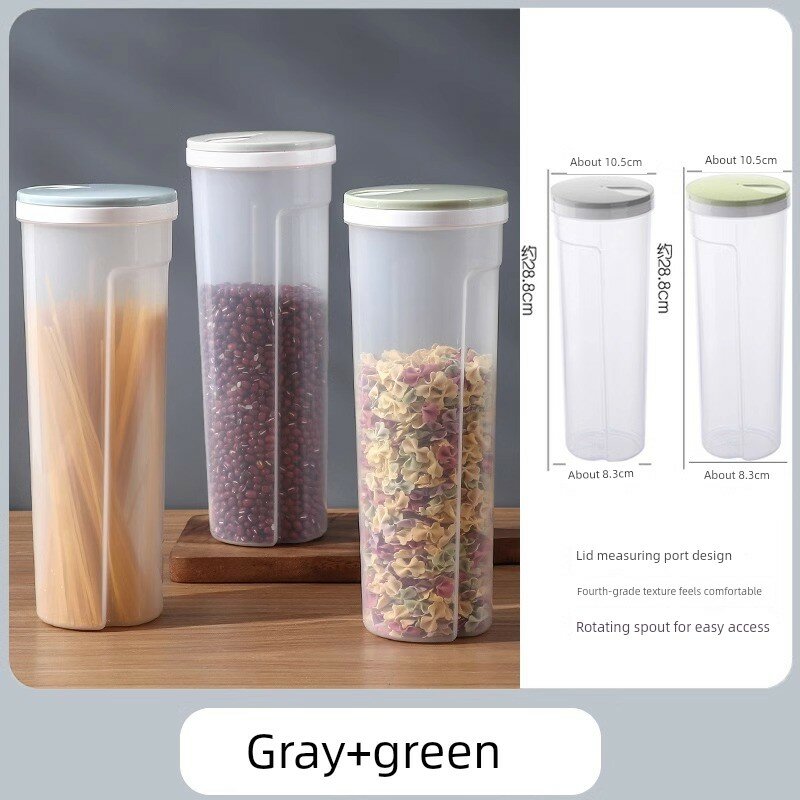 Герметичная банка для лапши, контейнер для хранения макарон, емкость для хранения круп, бытовая кухонная пластиковая