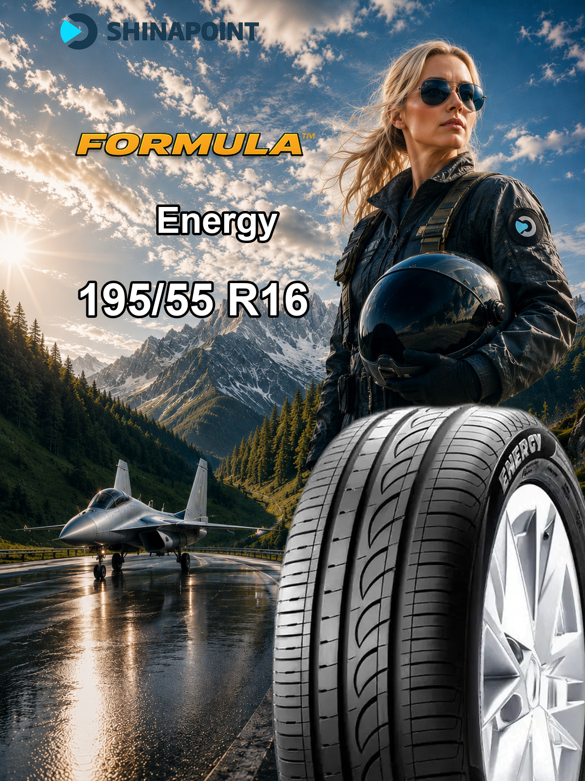 Шины летние R16 195 55 87 V автомобильная летняя резина лето шина Formula модель Energy