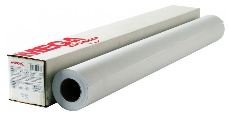 Бумага широкоформатная ProMEGA engineer InkJet 914ммх45м 90г д.50,8 б146, 1 шт