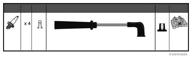 Провода высоковольтные WEEN C023
