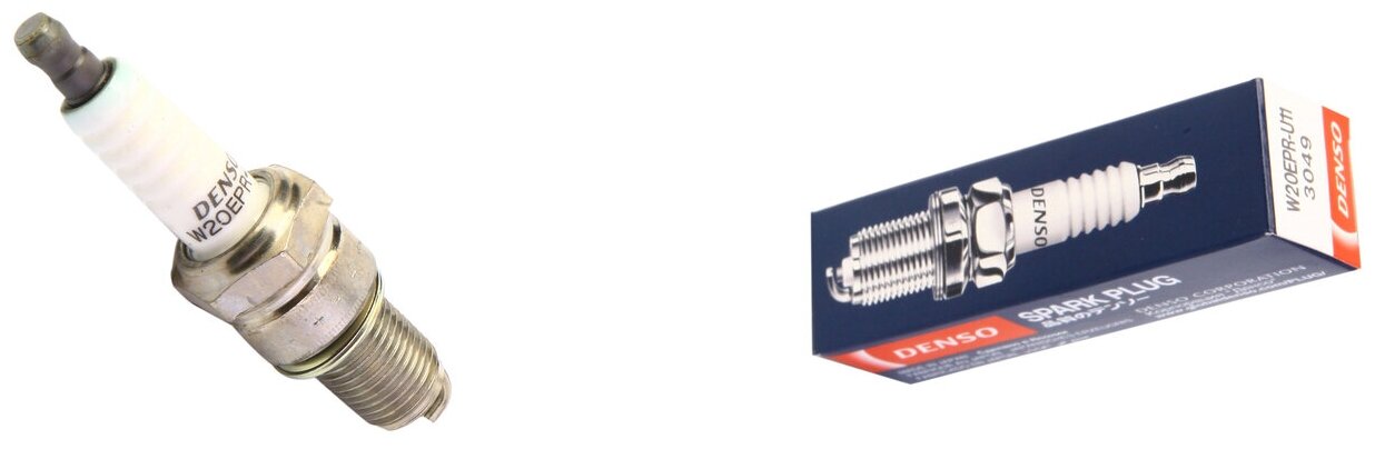 Свеча зажигания для автомобиля ВАЗ-2111 V8 W20EPR-U11 DENSO W20EPRU11