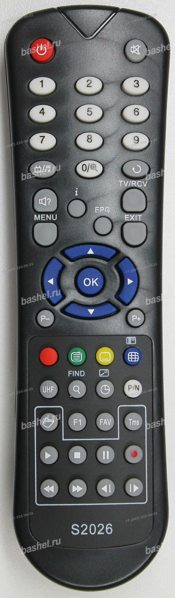 Galaxy Innovations S2026, S2126 (Телекарта, Delly), Пульт ДУ