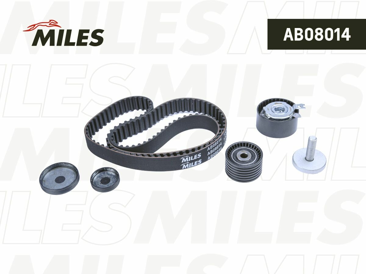 Комплект ремня ГРМ MILES AB08014, для Renault Logan