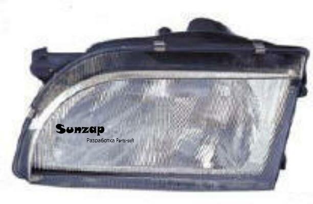 Фара L [С Корректором] Depo арт. 431-1151L-LD-EM