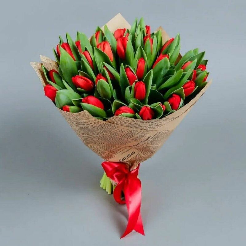 Тюльпаны, 49 шт.