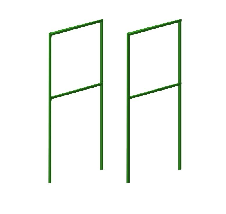 Промежуточная опора для малины, Зеленый