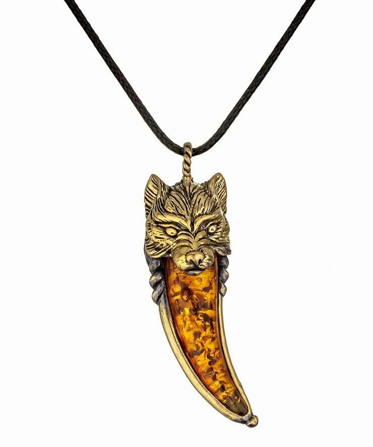 Подвеска, янтарь