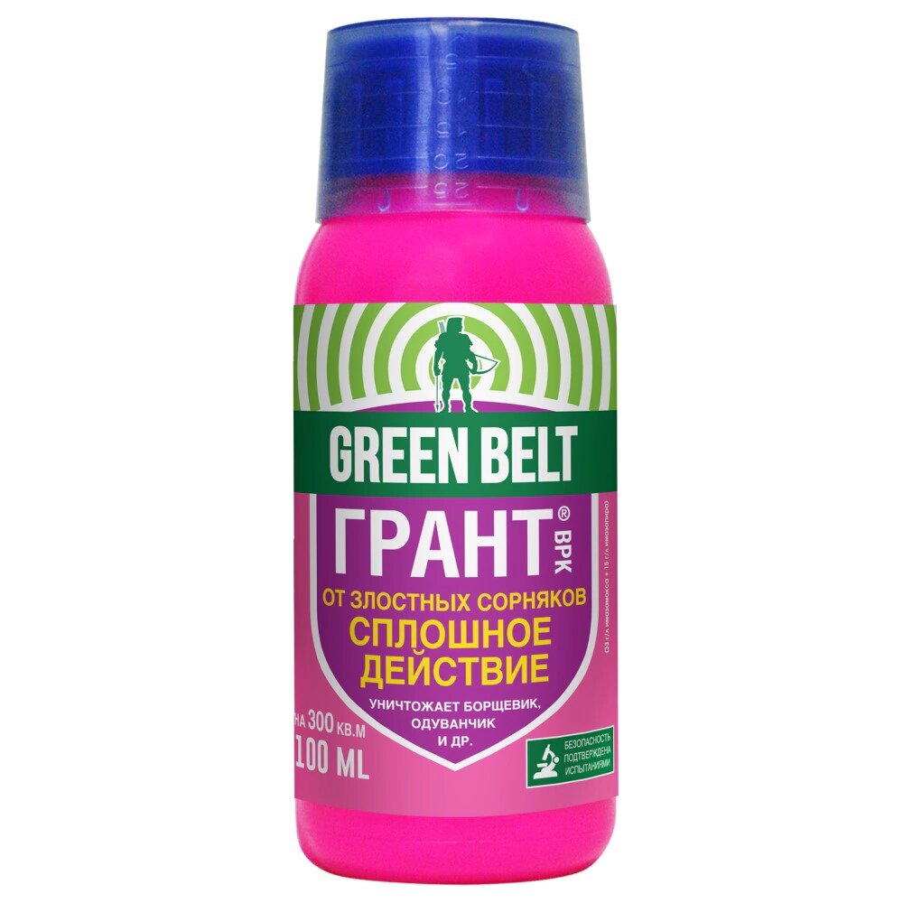 Средство от сорняков сплошного действия Грант GREEN BELT 100 мл