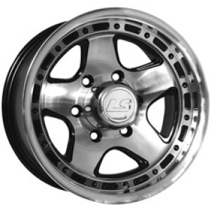 Литой колесный диск LS Wheels 870 8x15/6x139.7 D106.1 ET-10 BKF