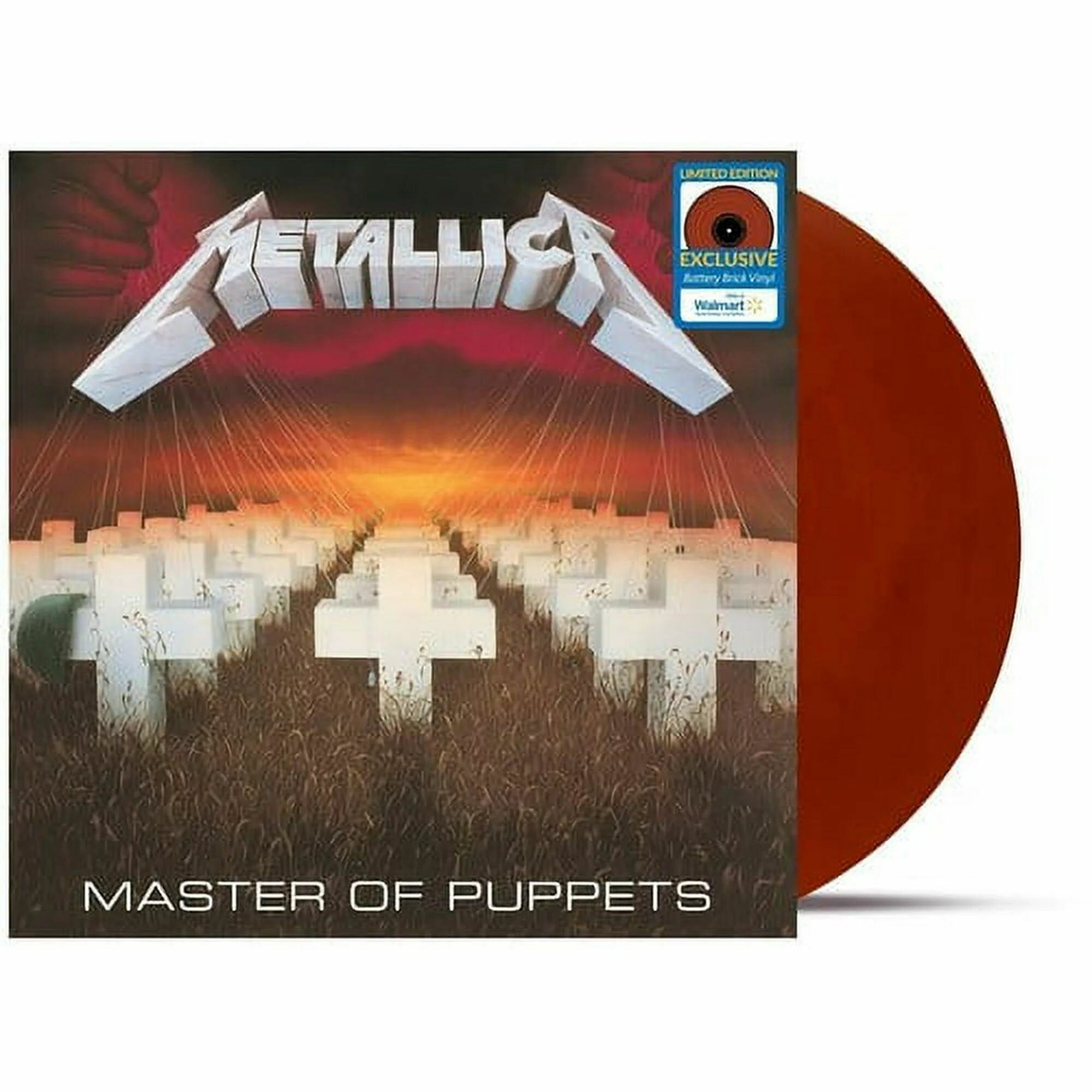 Виниловая пластинка Metallica - Master of Puppets, LP США (цветная, коллекционная)
