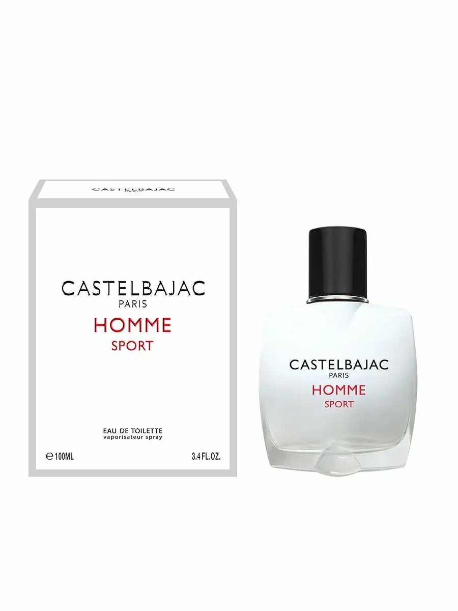 Туалетная вода Castelbajac "Homme Sport", мужская, древесная, 100мл