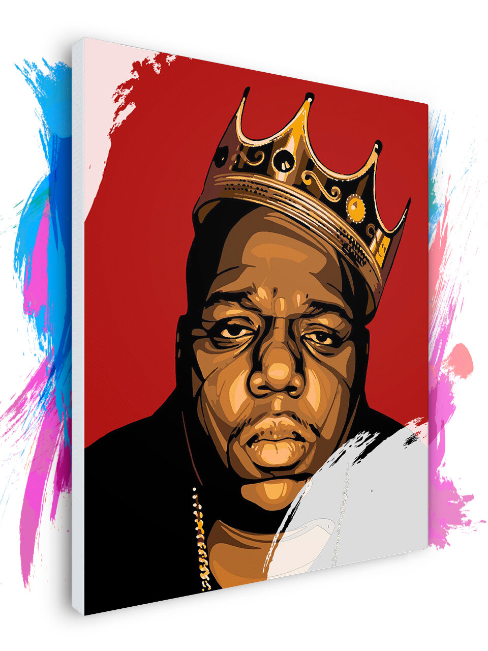 Картина по номерам на холсте Biggie, 30 х 40 см