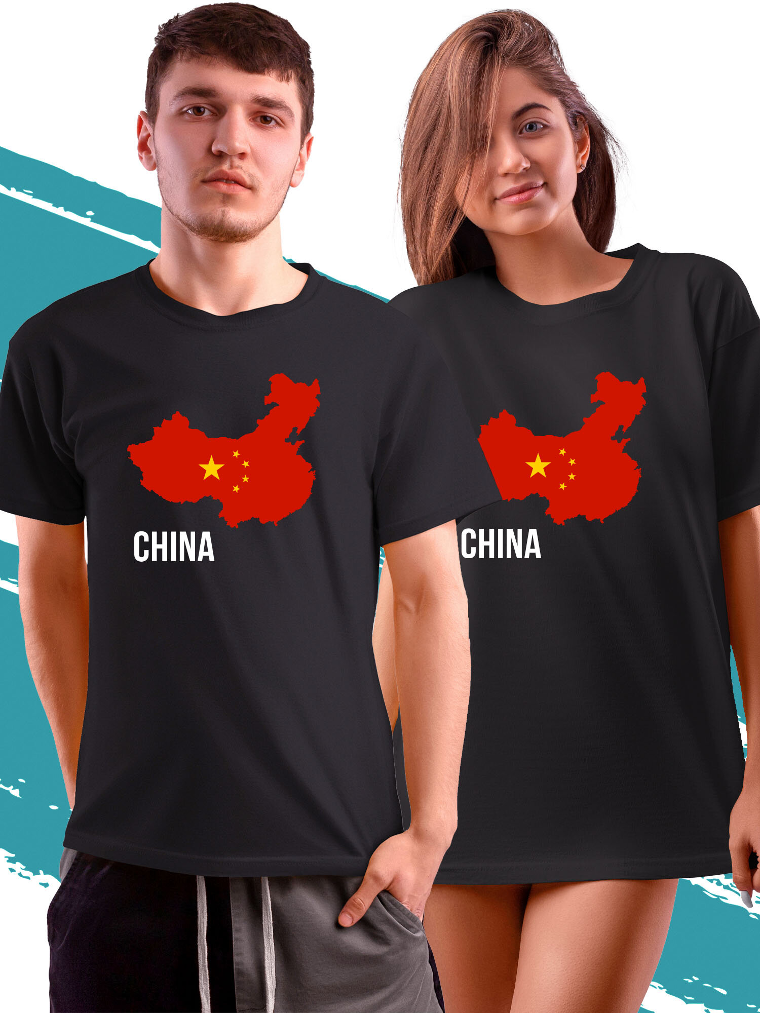 Футболка флаг Китая-China