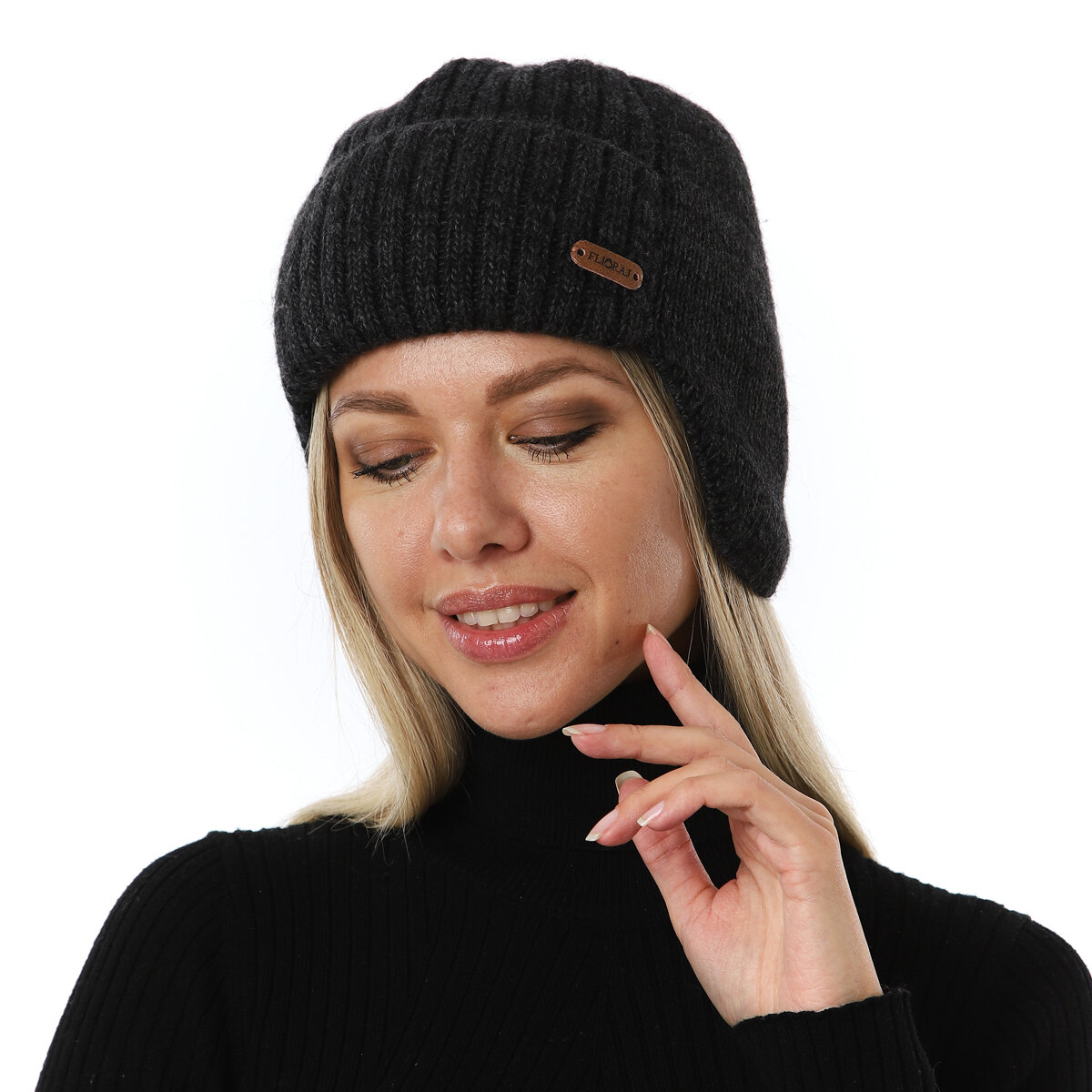 Шапка-ушанка для женщин